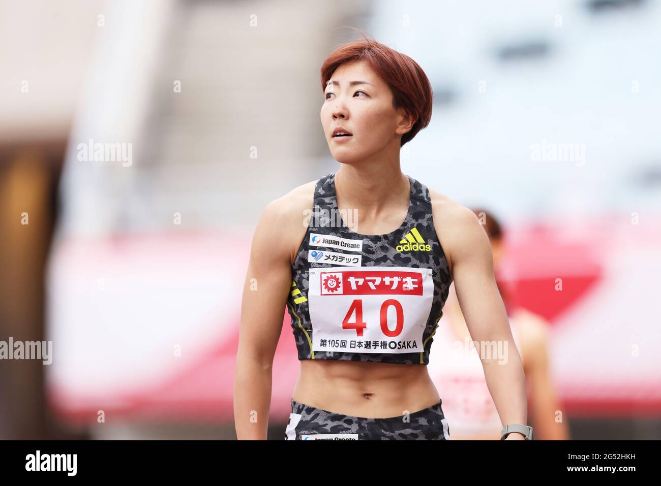 Osaka, Japan. 25th June, 2021. Asuka Terada Athletics : The 105th Japan ...