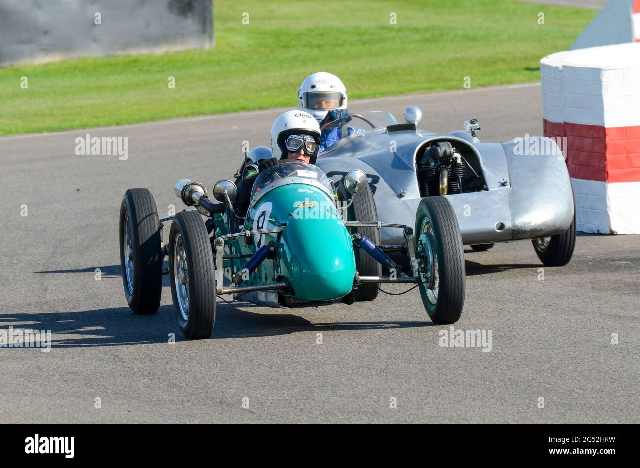 Cooper JAP Mk4 classic cars racing in the Earl Of March Trophy at the ...