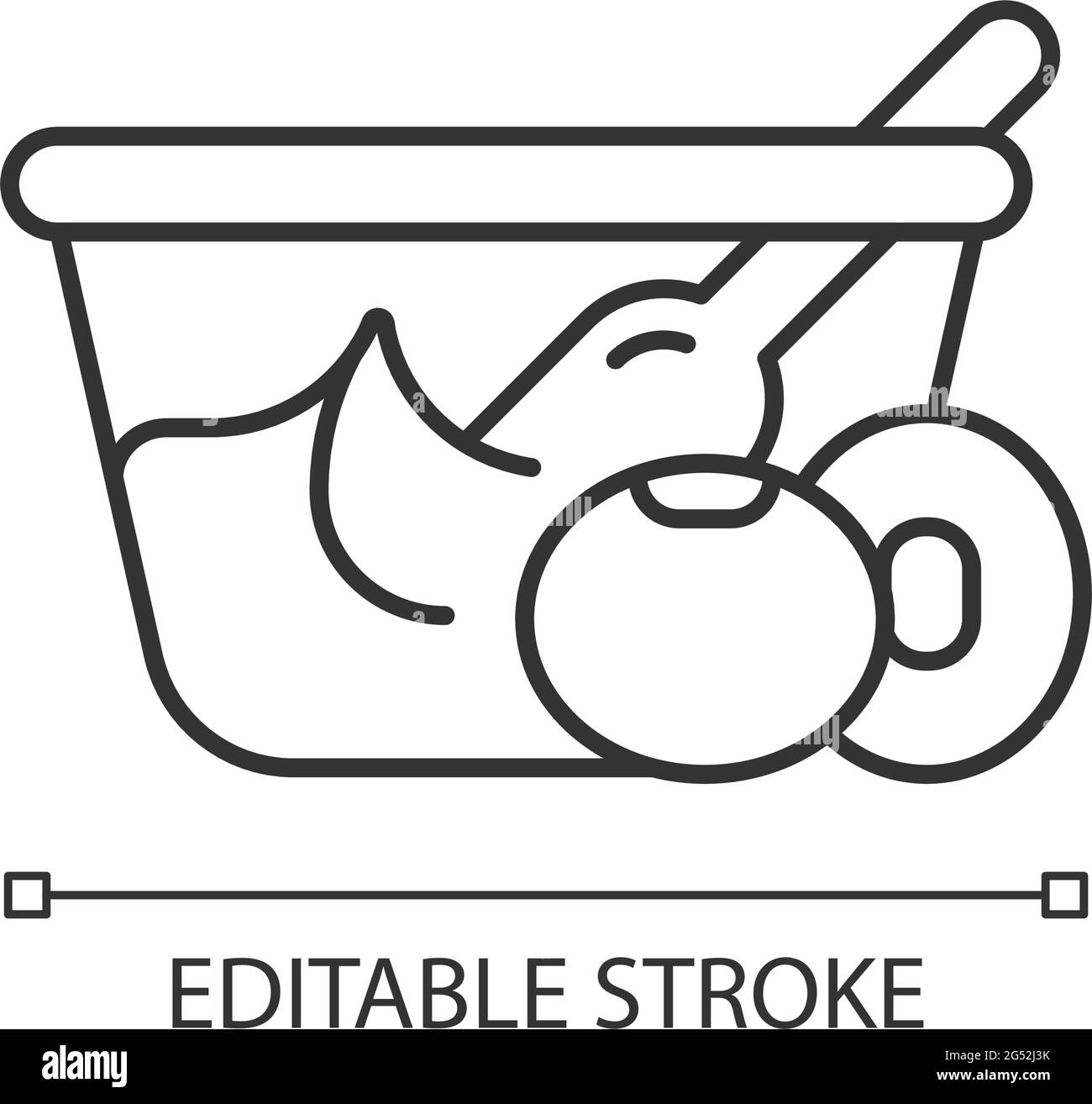 Japanese miso soup Black and White Stock Photos & Images - Alamy