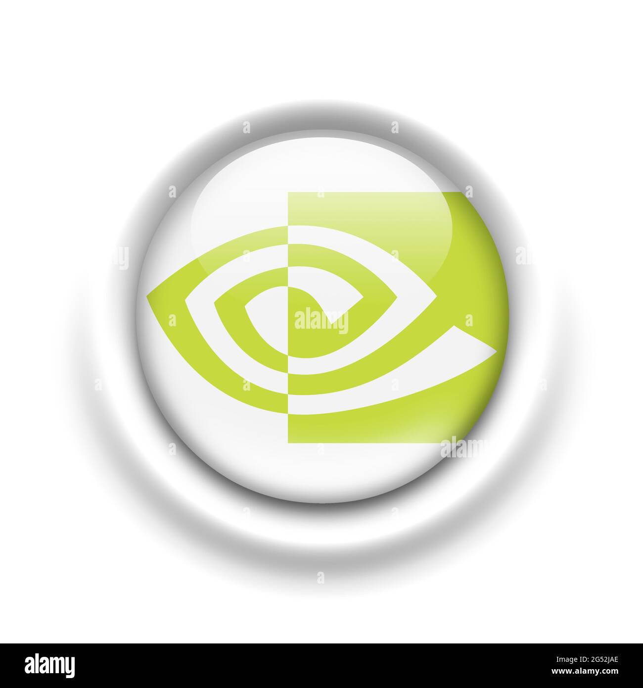 Nvidia logo hi-res stock photography and images - Alamy