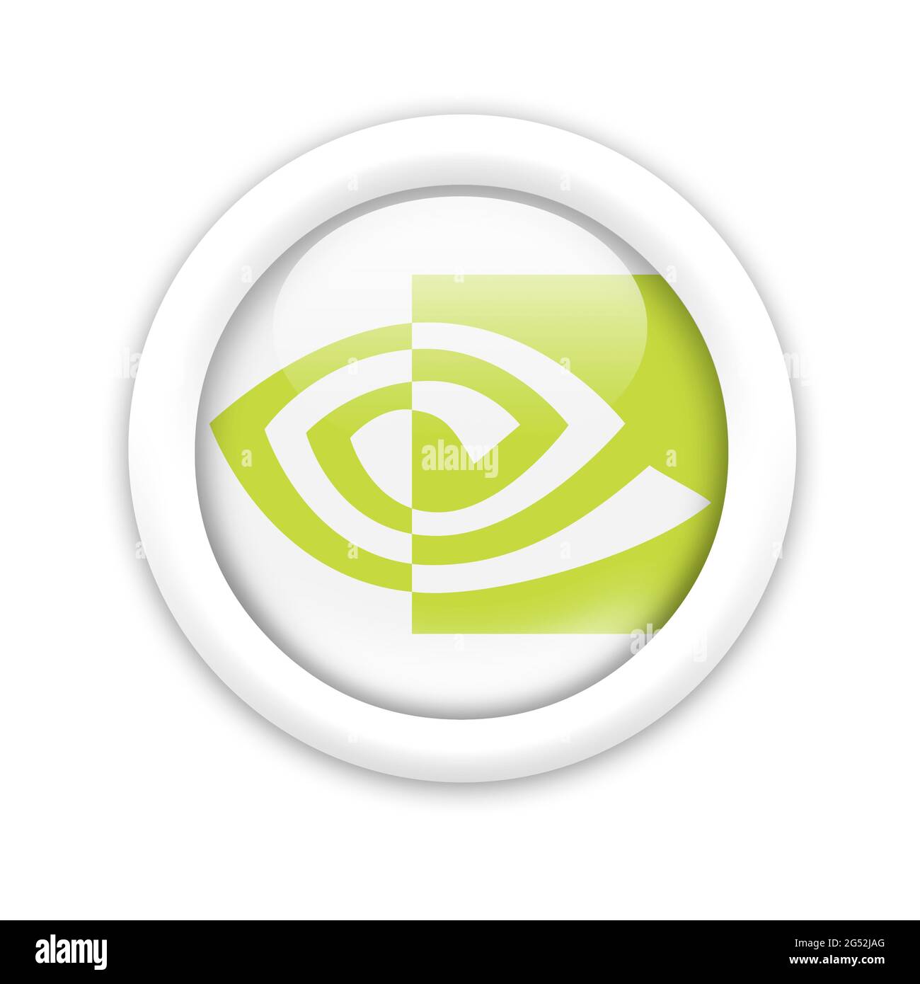 Nvidia logo hi-res stock photography and images - Alamy