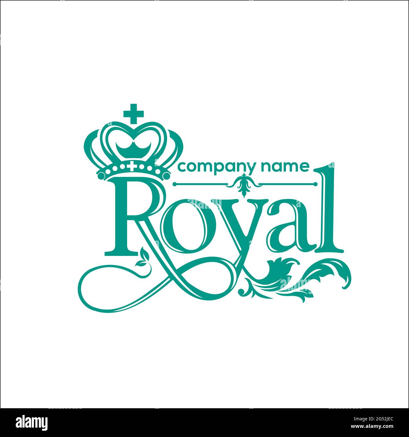 ROYAL logo design inspiration Stock Vector Image & Art - Alamy