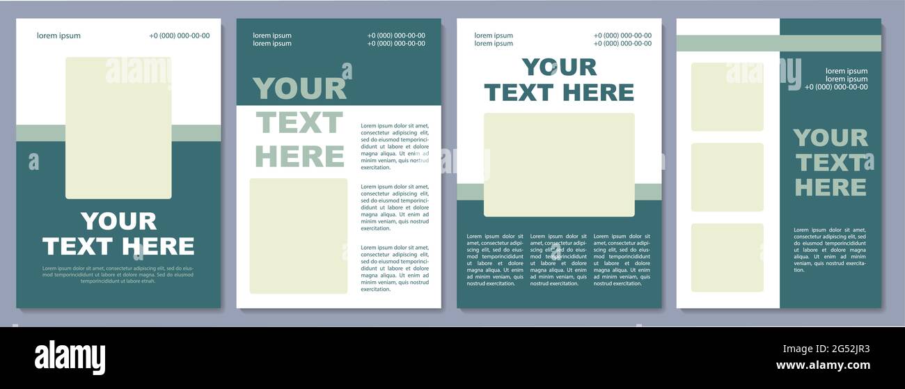 Awareness providing brochure template Stock Vector Image & Art - Alamy