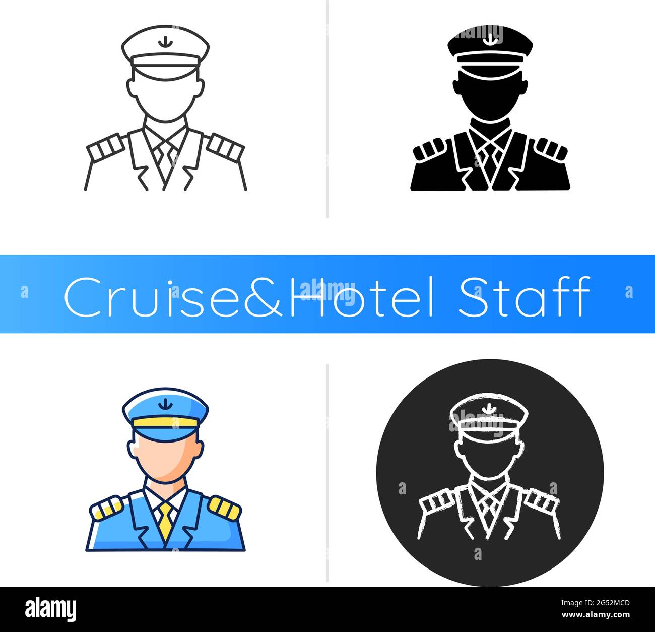 Male captain icon Stock Vector Image & Art - Alamy