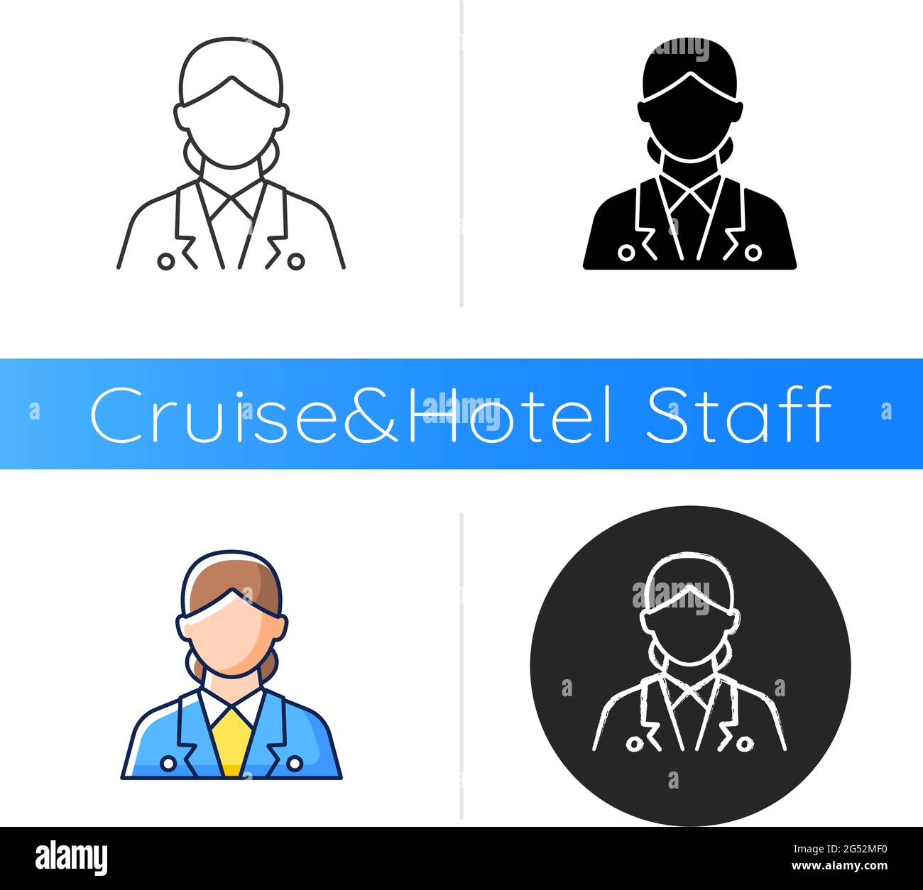 Cruise ship hostess icon Stock Vector Image & Art - Alamy