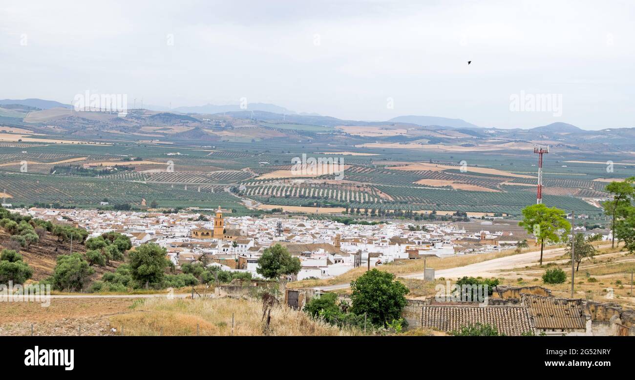 Panoramic of Osuna, one of the most beautiful towns in Seville ...