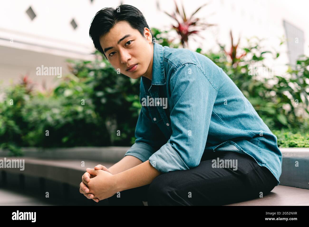 Handsome asian male model in hi-res stock photography and images - Alamy