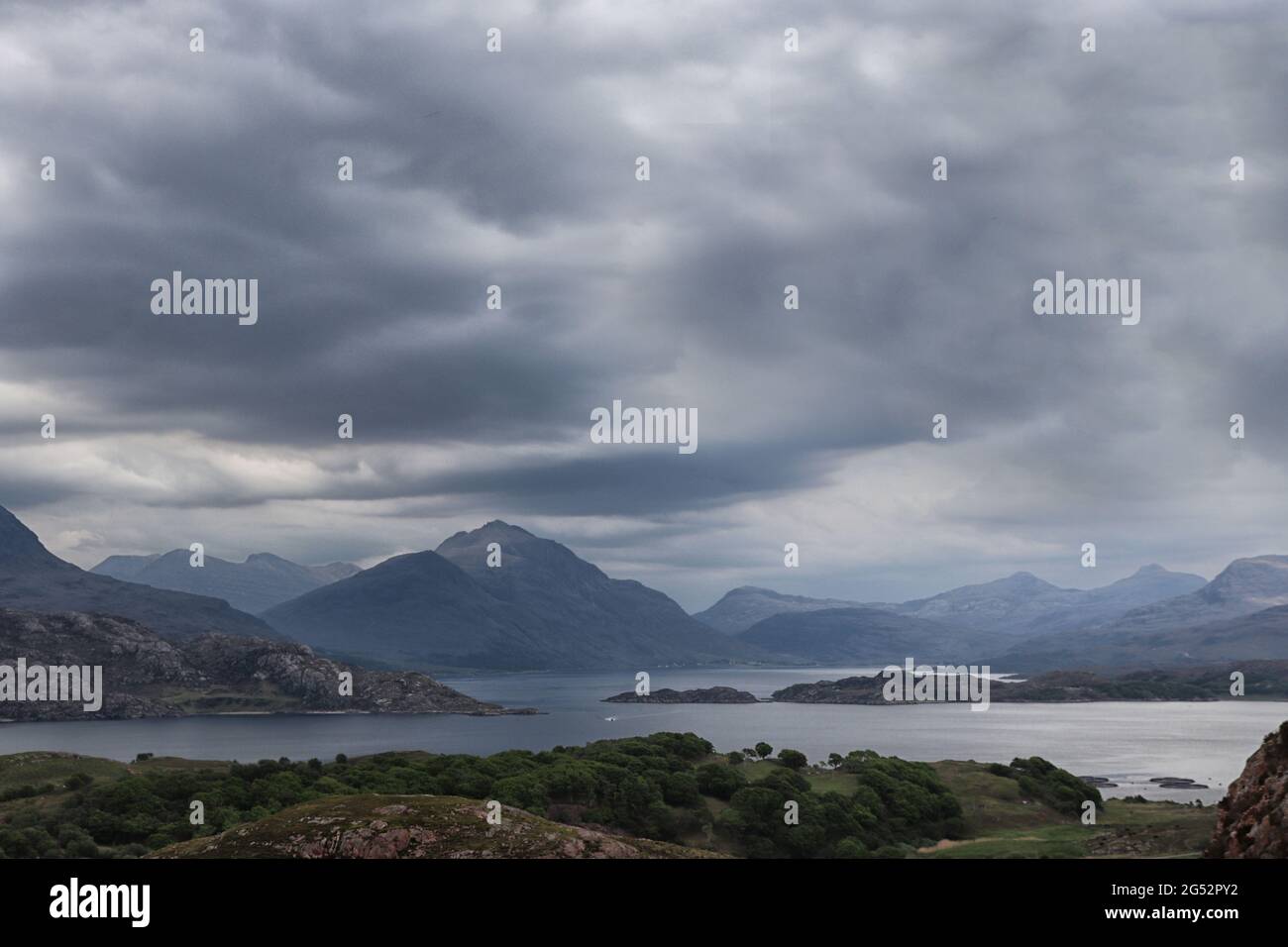 Characteristic landscapes and views of the islands from the Applecross ...