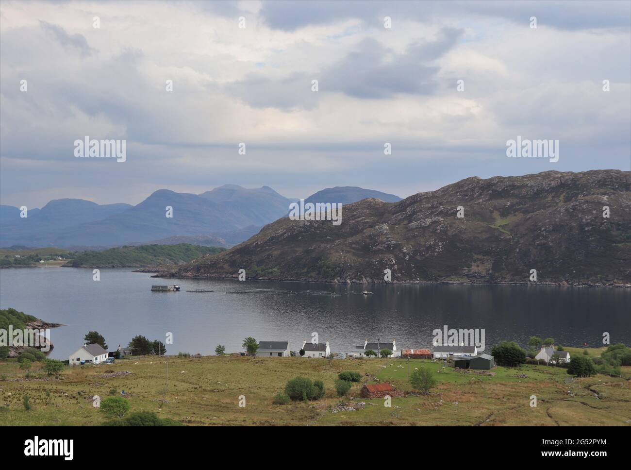 Characteristic landscapes and views of the islands from the Applecross ...