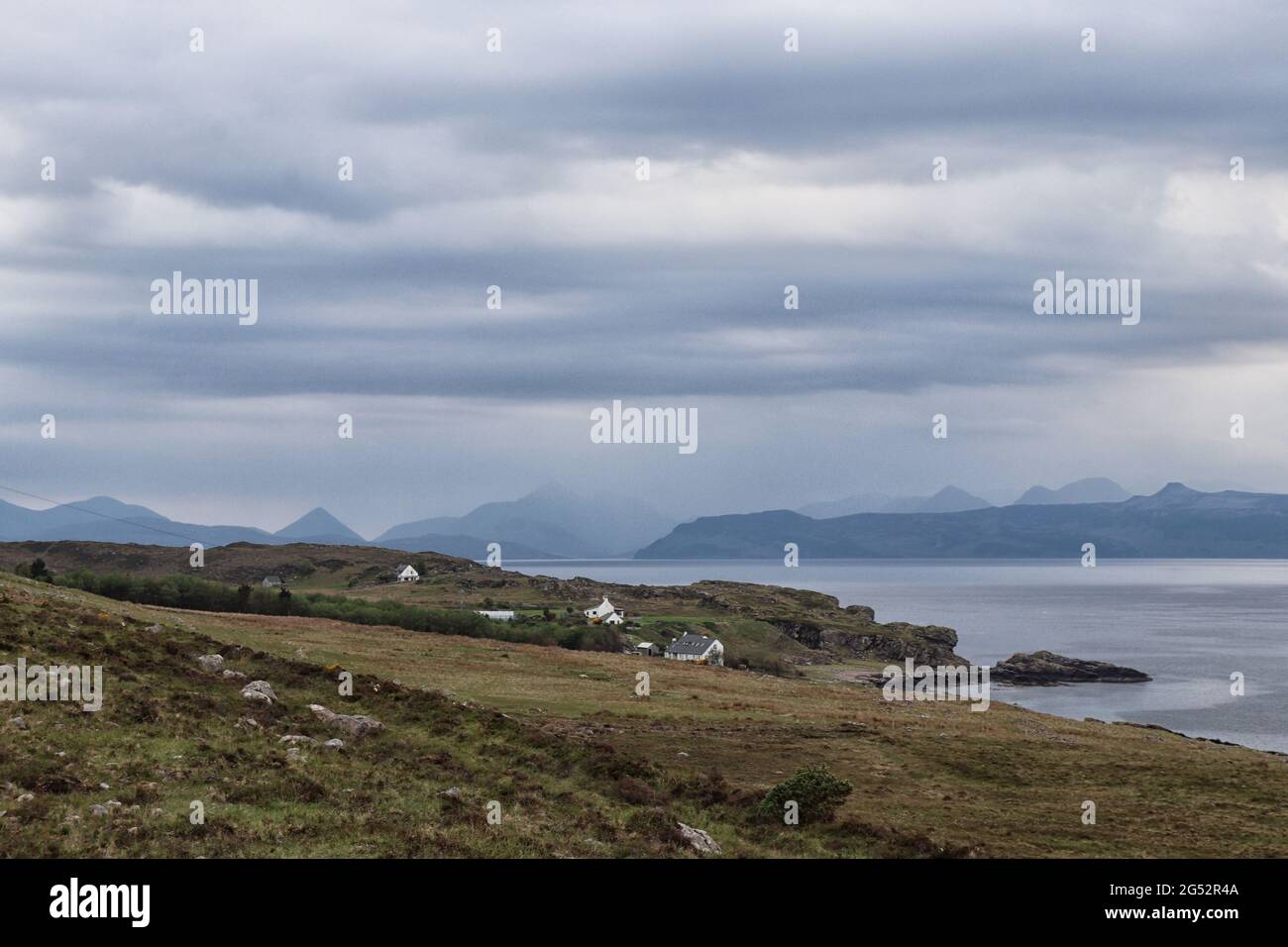 Characteristic landscapes and views of the islands from the Applecross ...