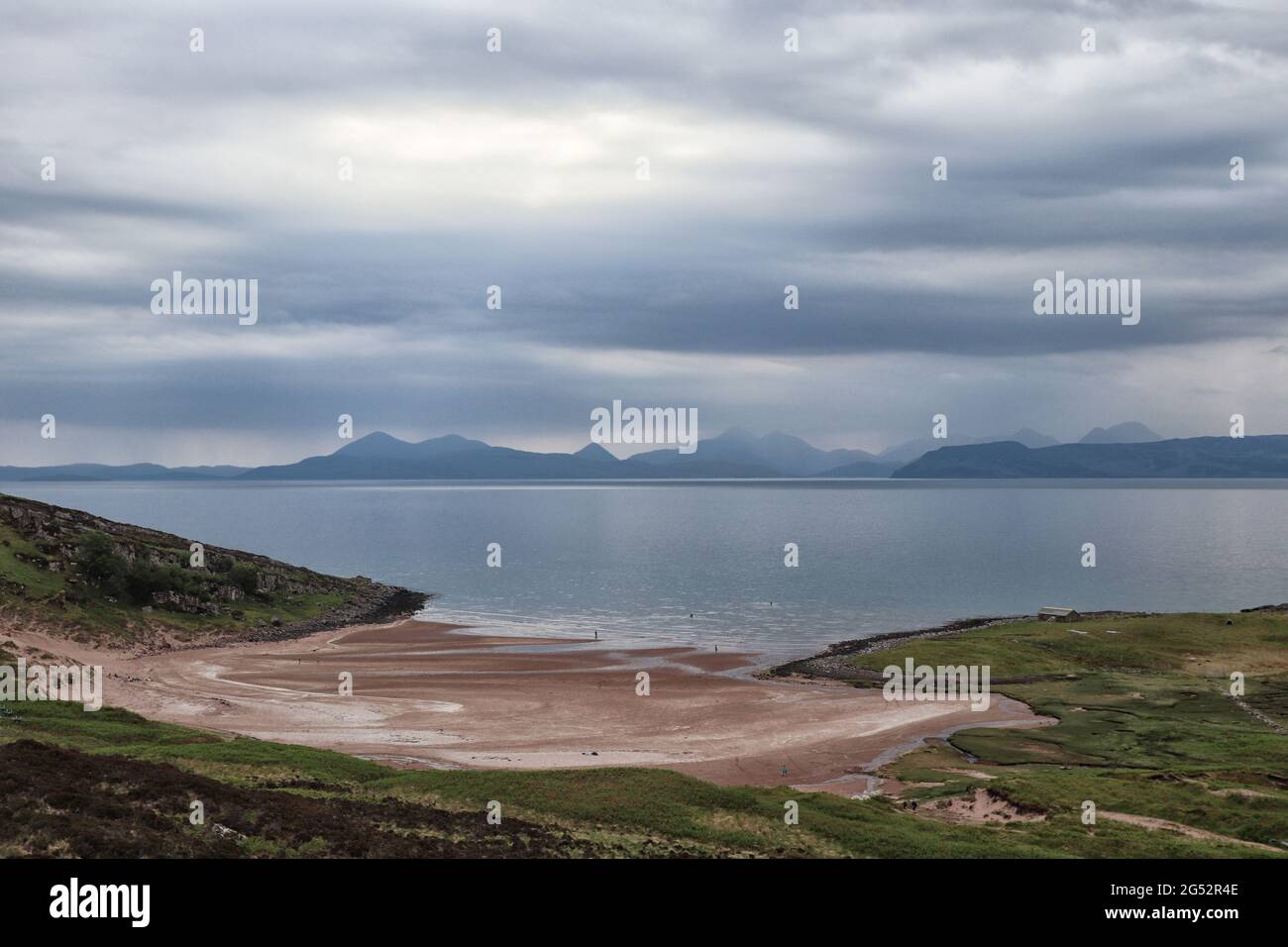 Characteristic landscapes and views of the islands from the Applecross ...