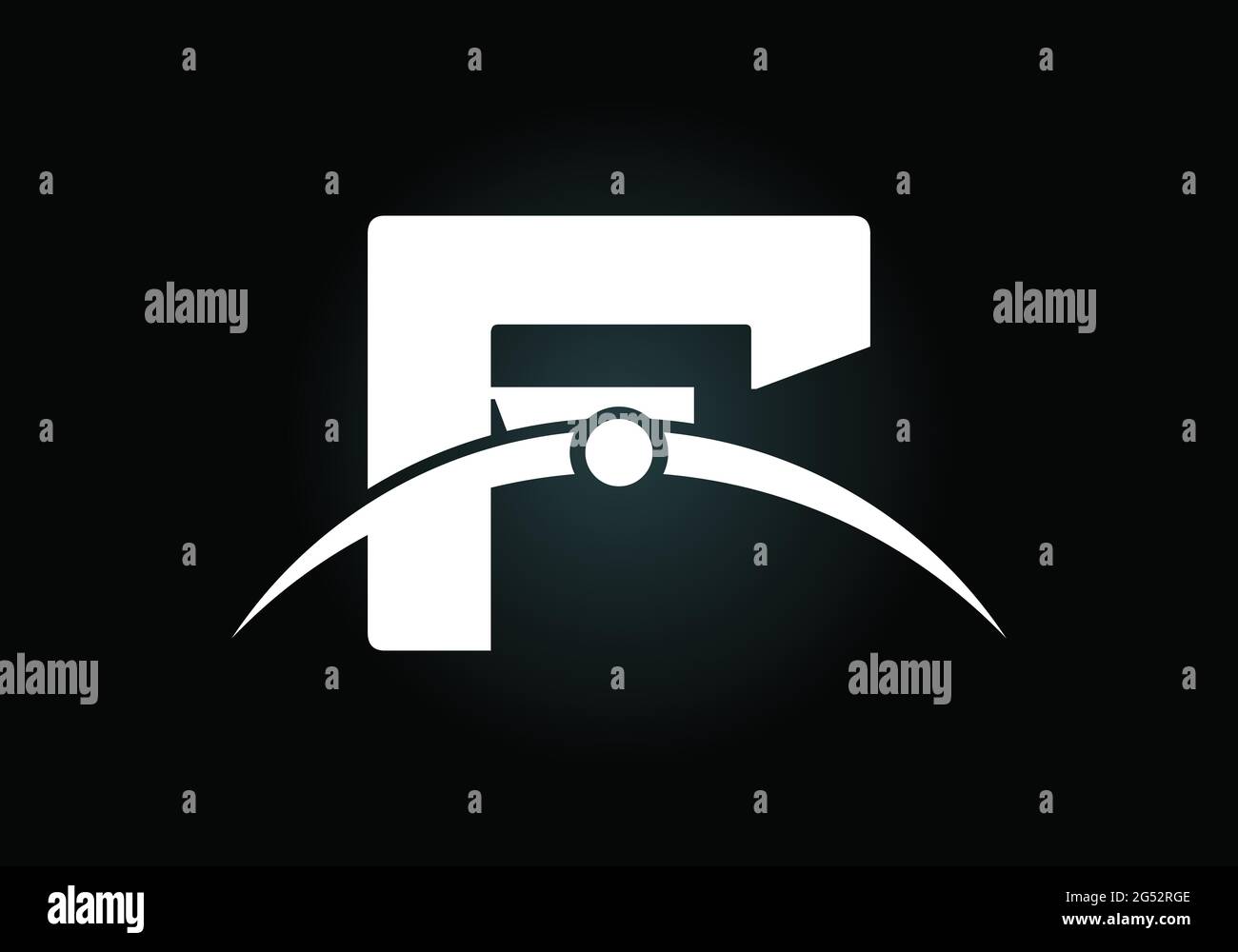 Initial F Letter Logo With Creative Modern Business Typography Vector ...