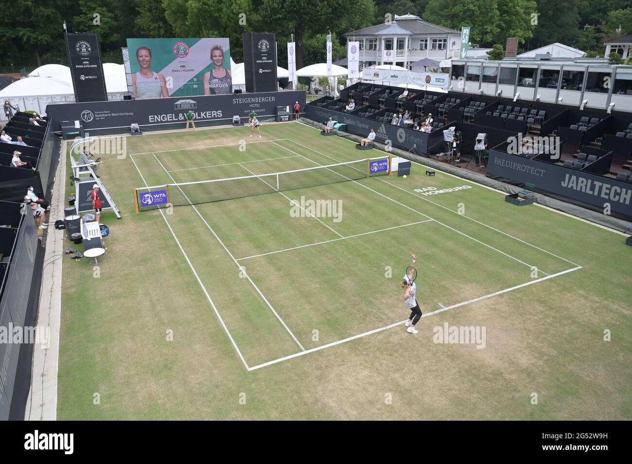 Bad Homburg, Germany. 25th June, 2021. Tennis: WTA Tour, Singles, Women ...