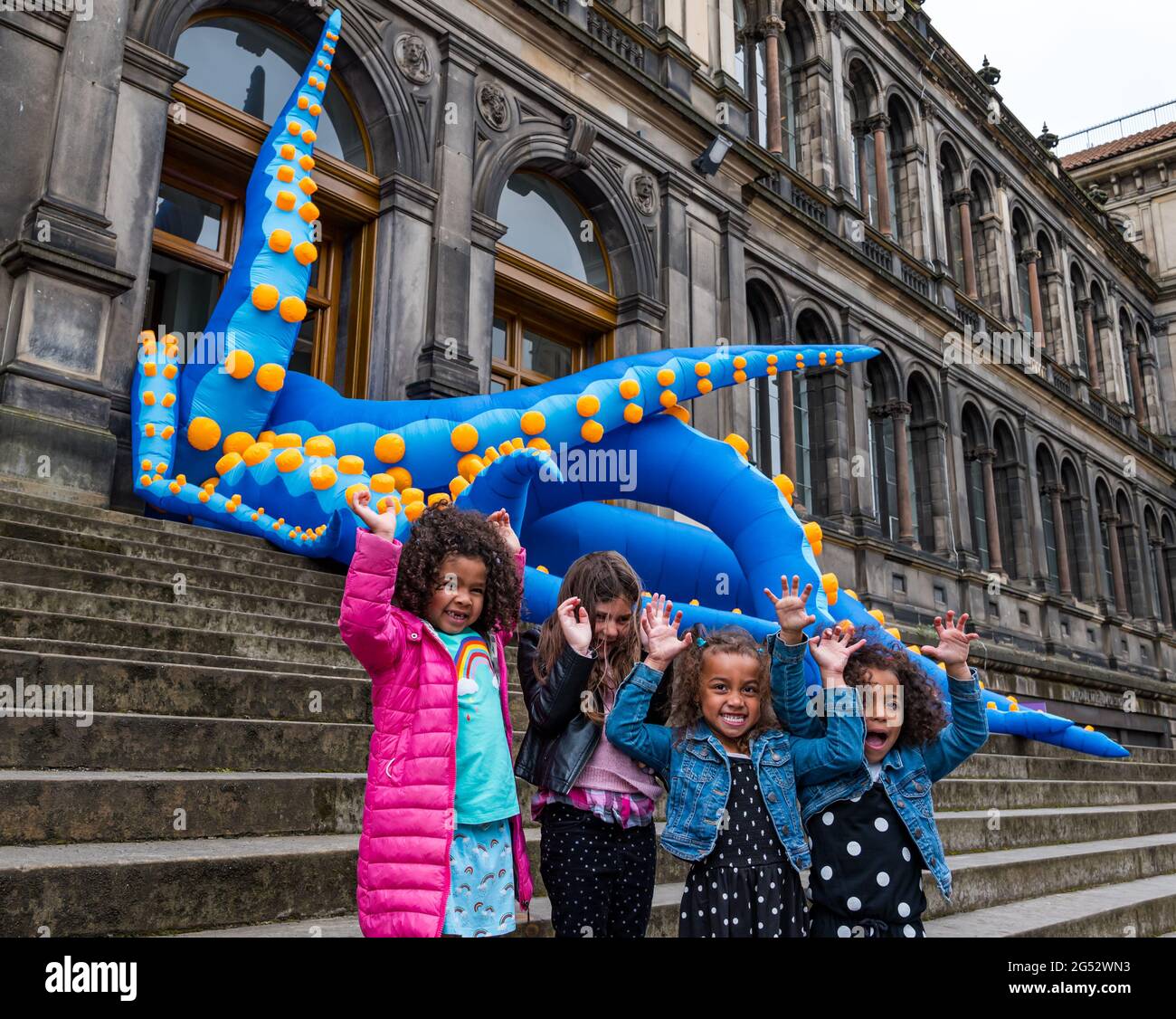 Edinburgh, Scotland, UK, 25th June 2021. Edinburgh Science Festival ...