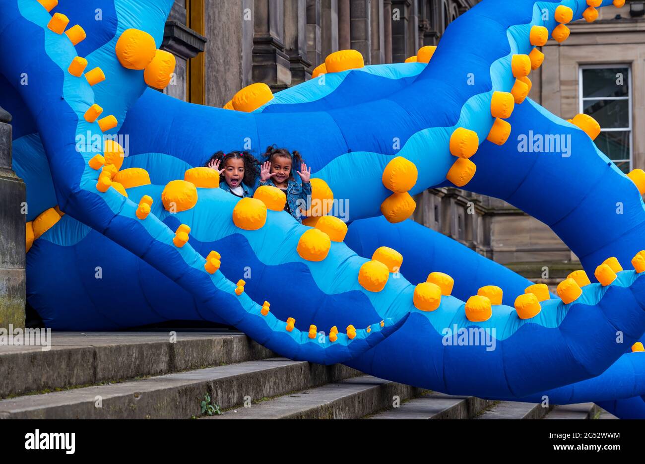 Edinburgh, Scotland, UK, 25th June 2021. Edinburgh Science Festival ...