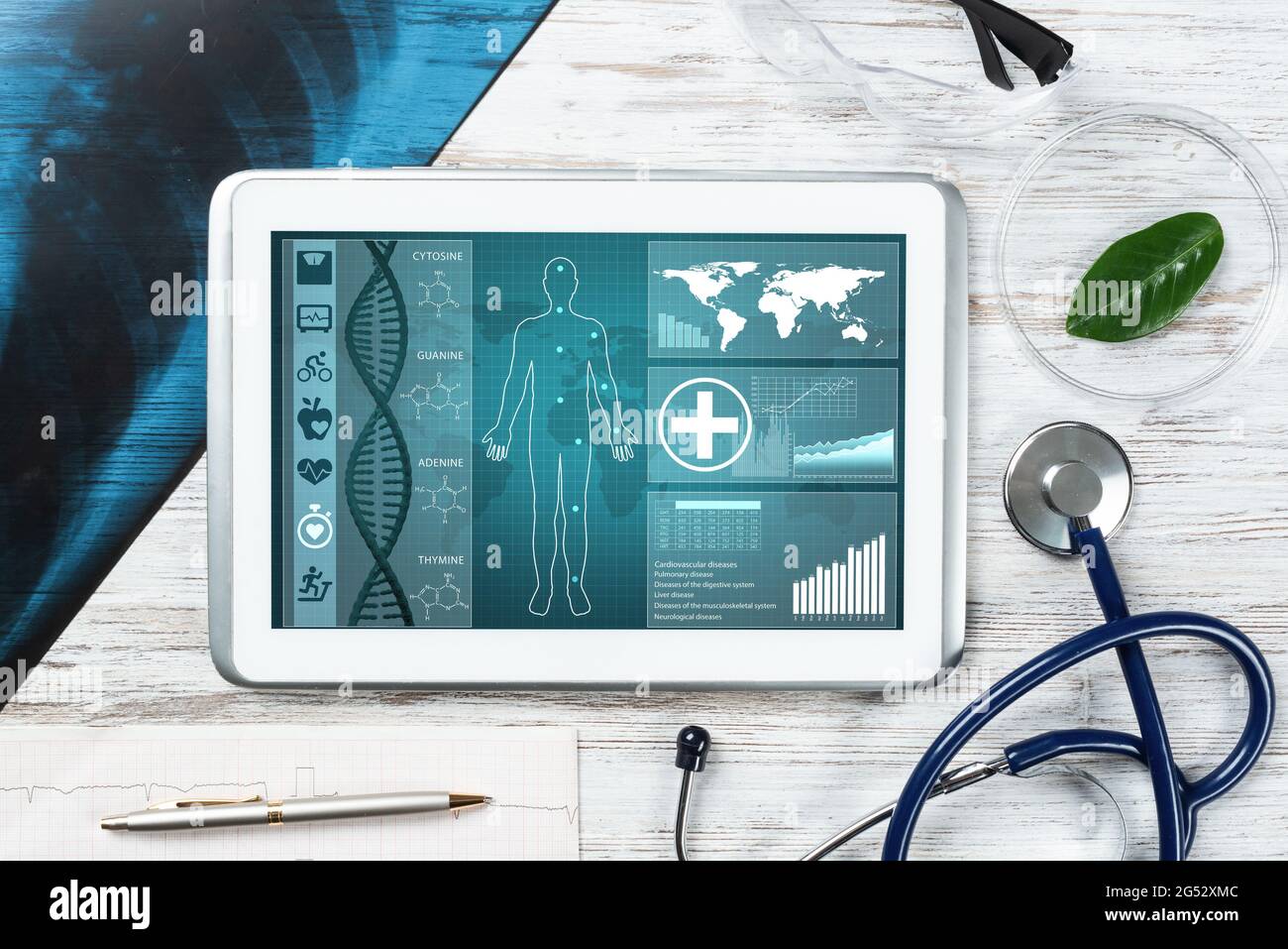 Human genetic research in medical laboratory Stock Photo - Alamy