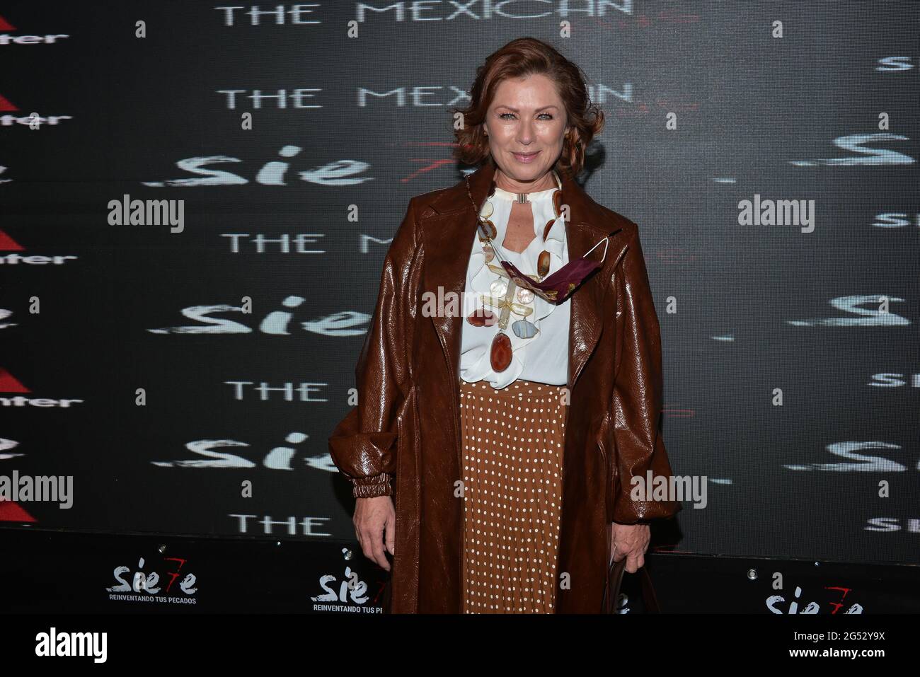 MEXICO CITY, MEXICO - JUNE 24: Actress Leticia Calderon poses for ...