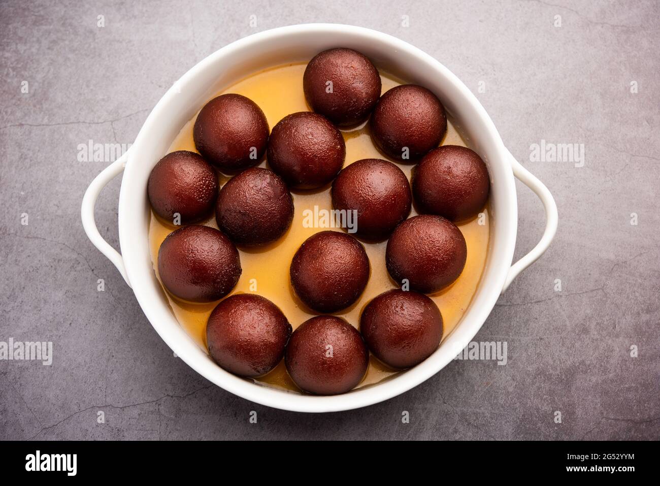 Gulab jamun is a milk-solid-based sweet dumpling popular in India ...