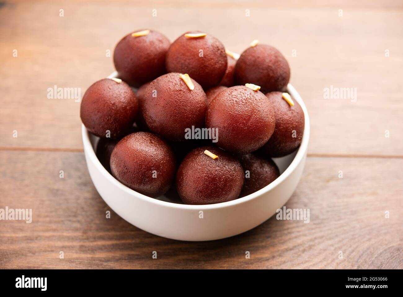 Gulab jamun is a milk-solid-based sweet dumpling popular in India ...