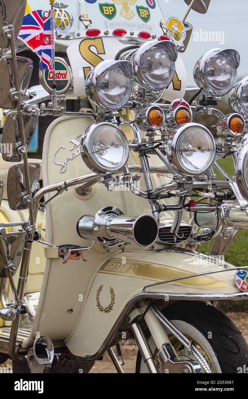 Scooter lights hi-res stock photography and images - Alamy