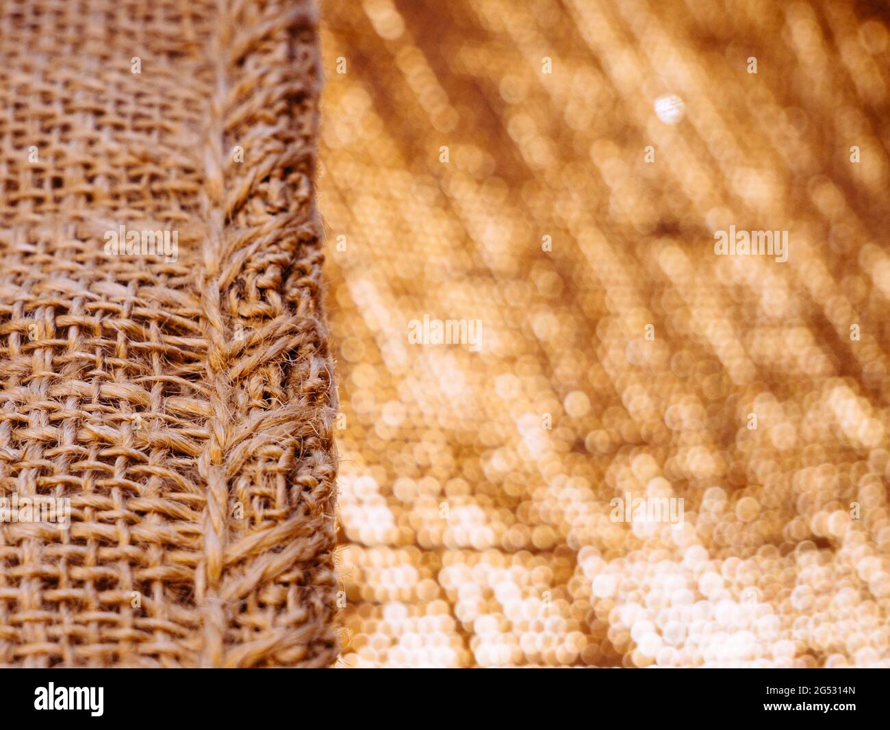 Sackcloth or burlap tent texture close up Stock Photo - Alamy