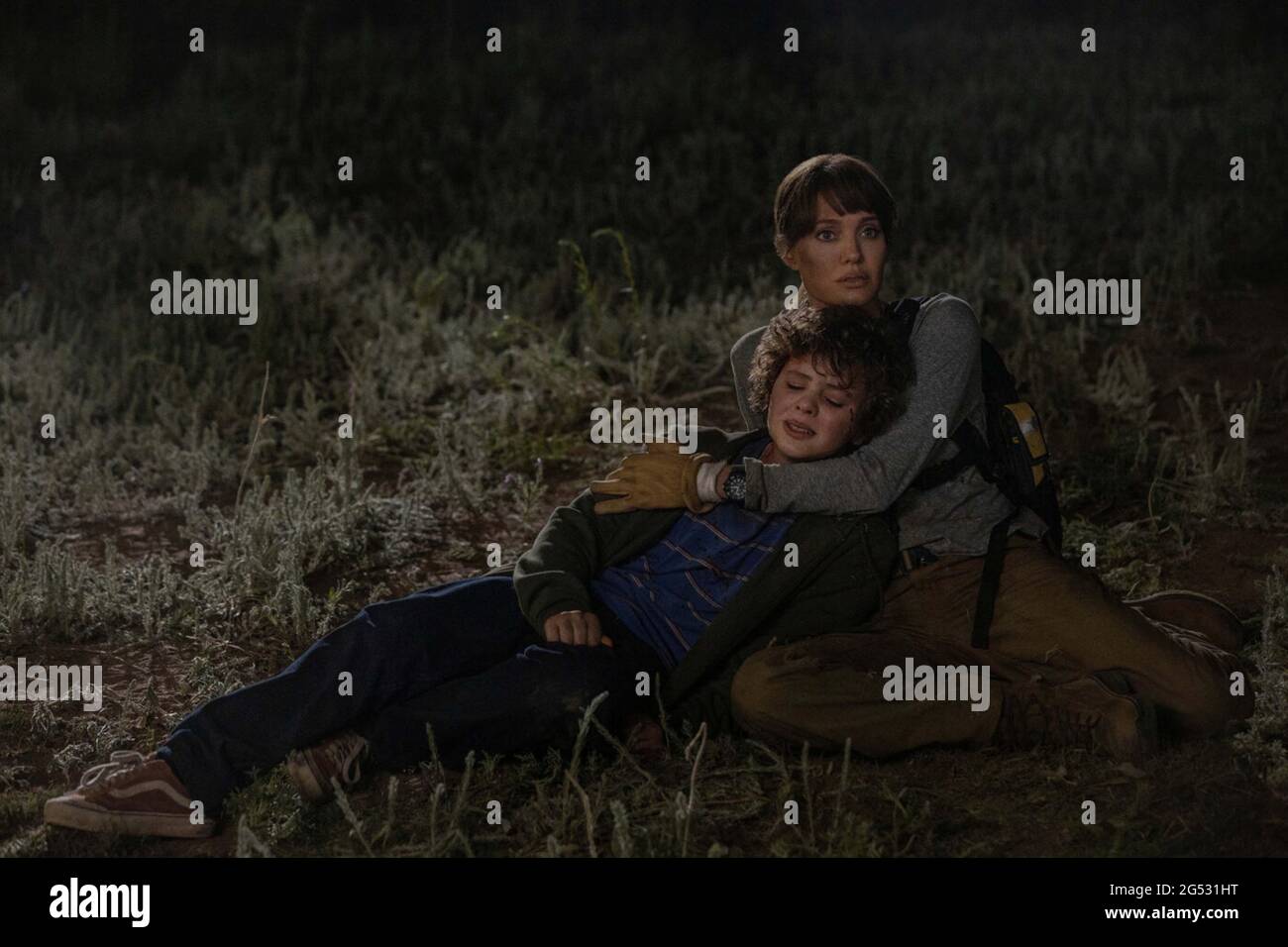 THOSE WHO WISH ME DEAD (2021) FINN LITTLE ANGELINA JOLIE TAYLOR ...