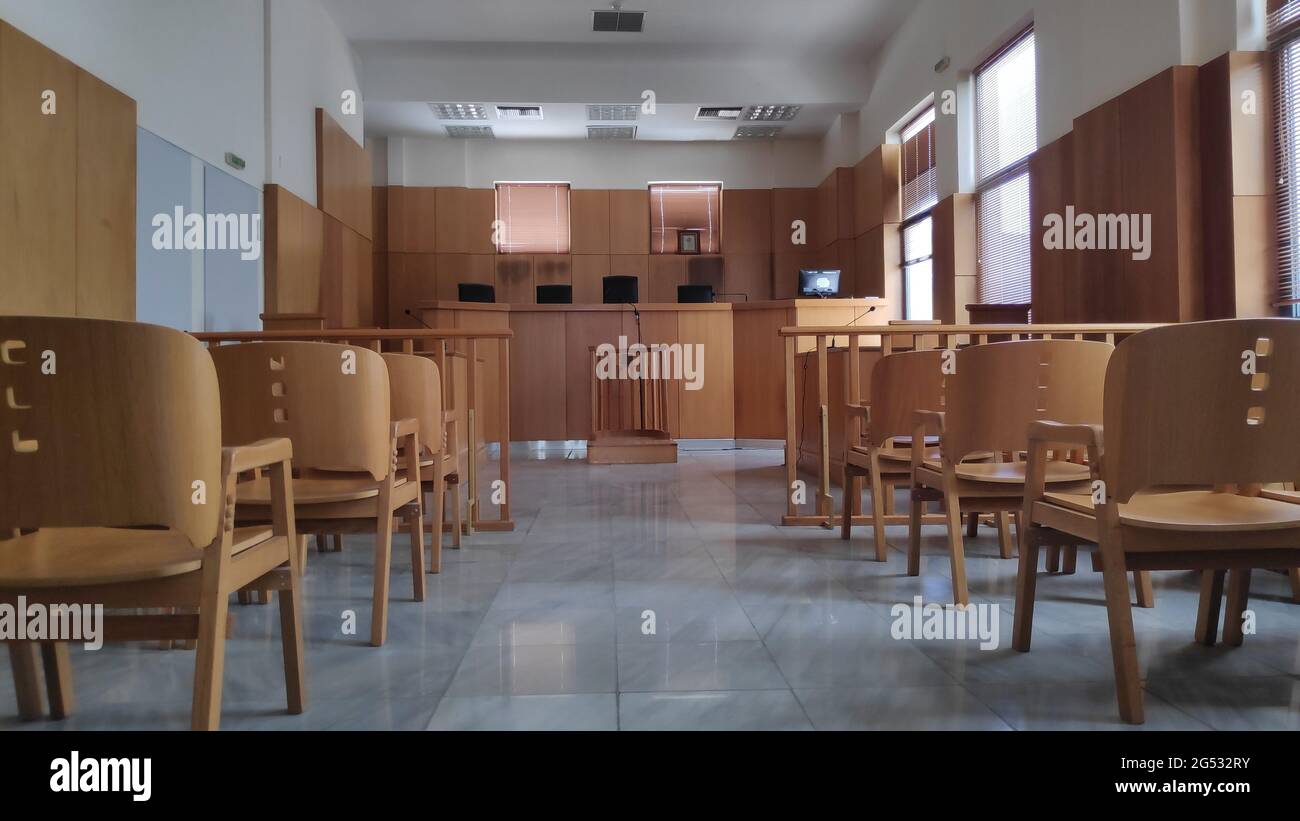 Jury room hi-res stock photography and images - Alamy
