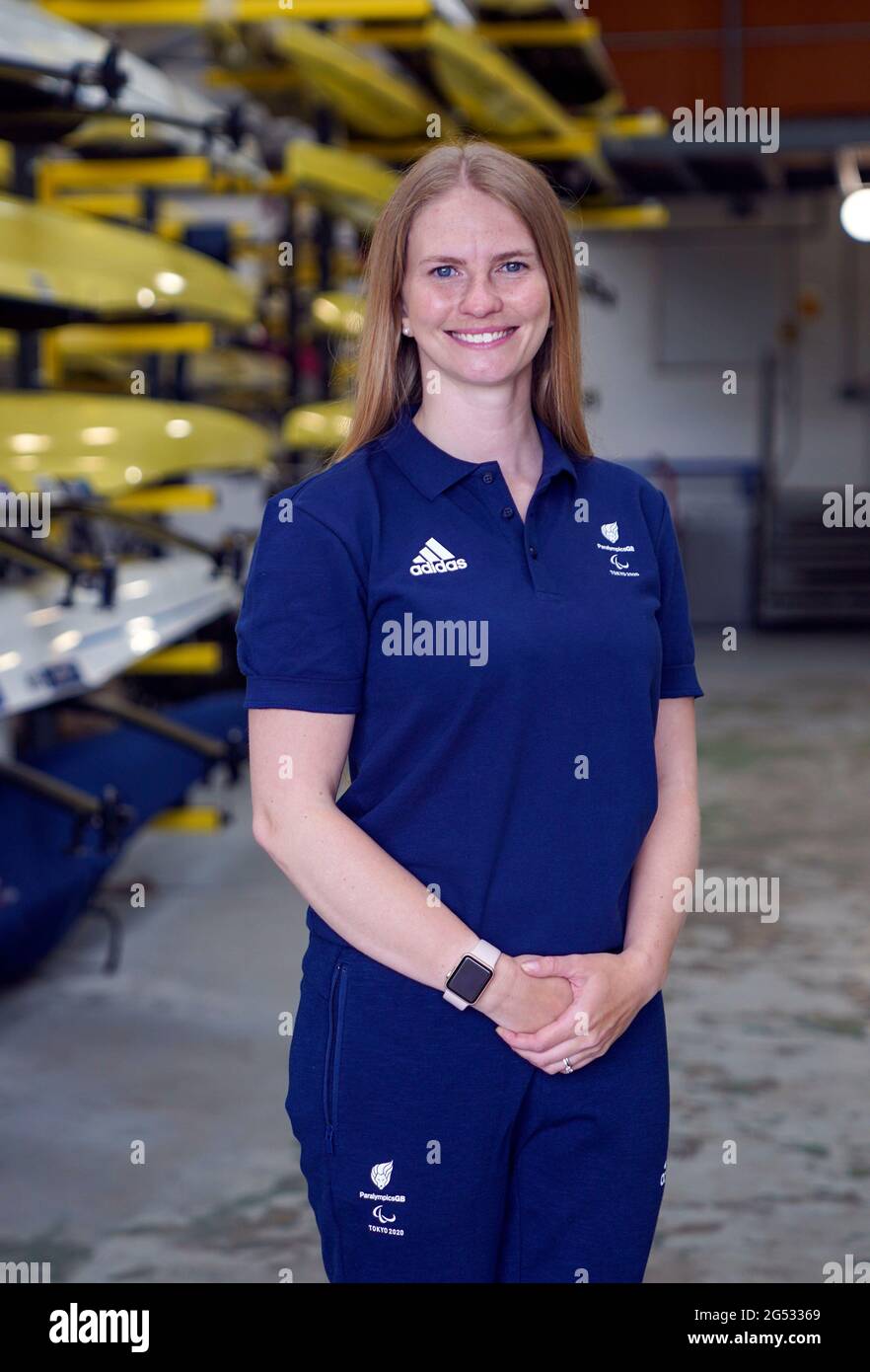 Erin Kennedy during the para rowing team announcement at the Redgrave ...