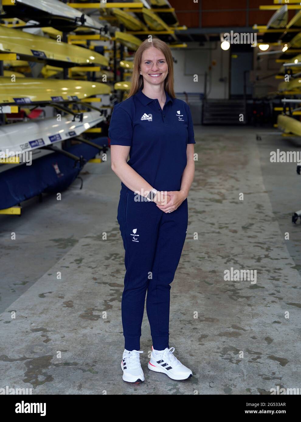 Erin Kennedy during the para rowing team announcement at the Redgrave ...