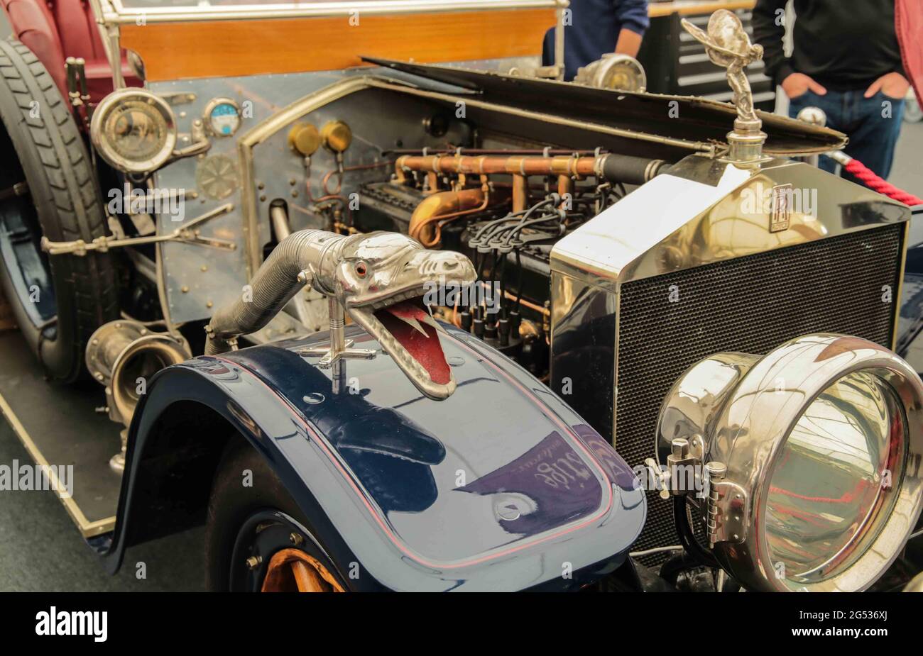 London, UK. 25th June, 2021. The Snake and the Angel, Rolls nRoyce The ...