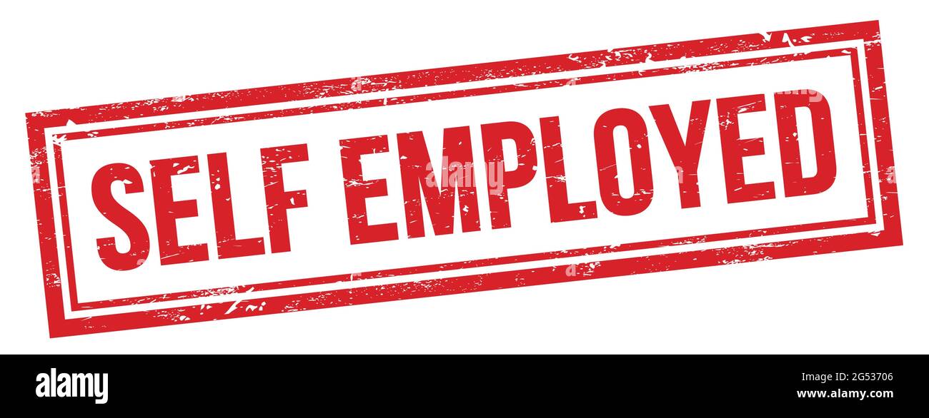 Self employed stamp hi-res stock photography and images - Alamy