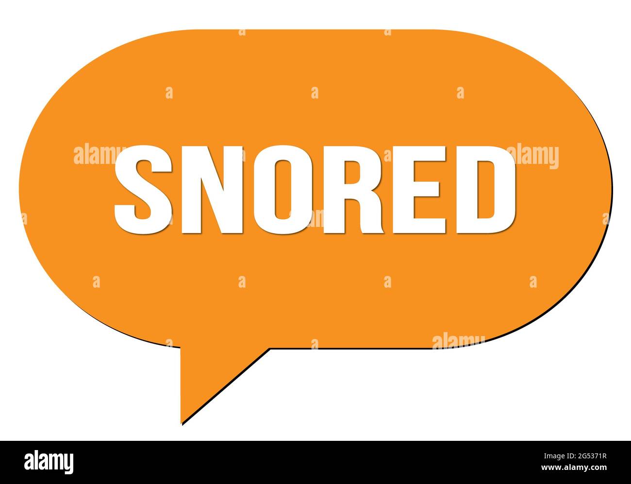Snored word hi-res stock photography and images - Alamy