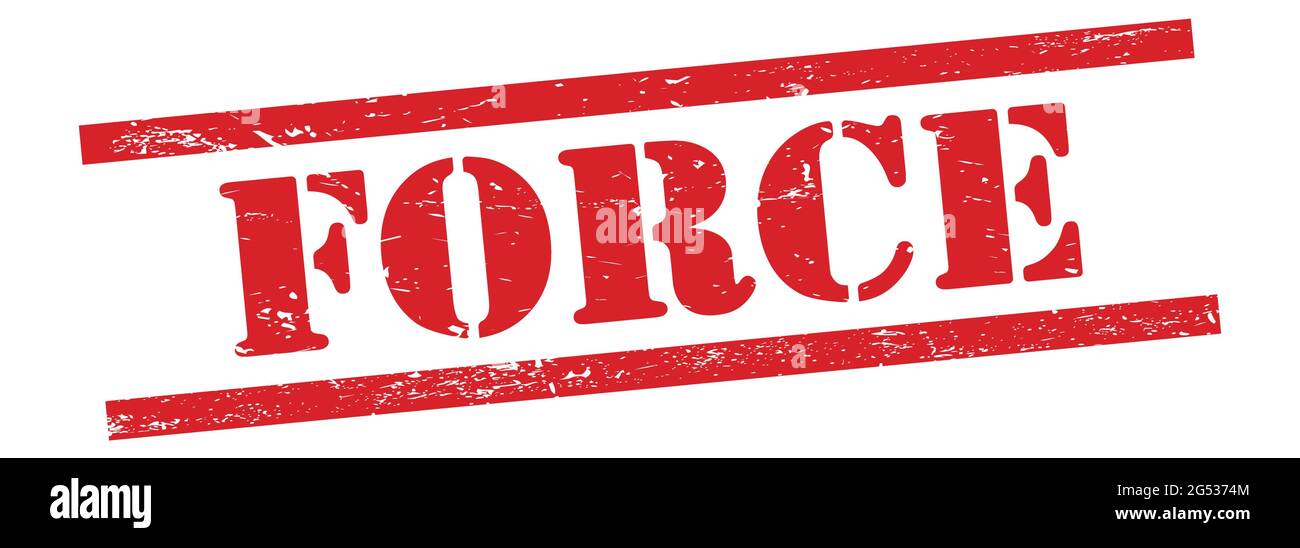 Force stamp Cut Out Stock Images & Pictures - Alamy