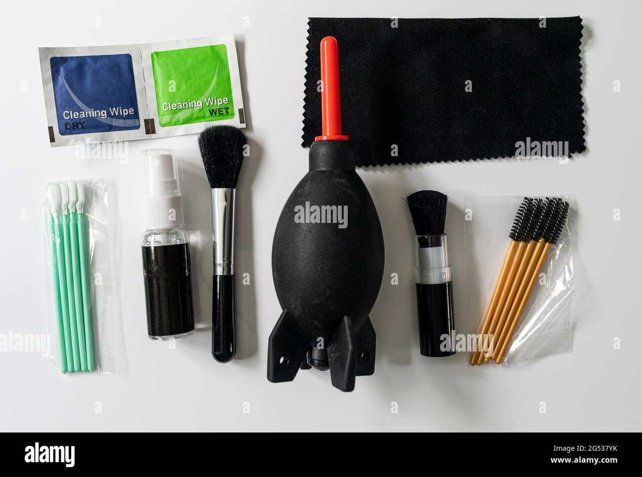 keep your camera and lenses clean with a dedicated cleaning kit Stock ...