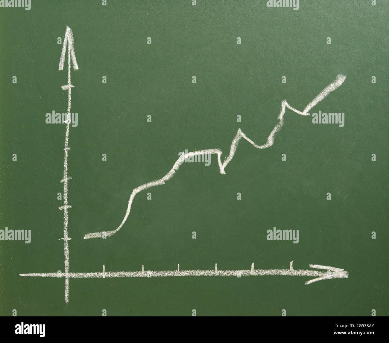 Business graphic chart going up hi-res stock photography and images - Alamy