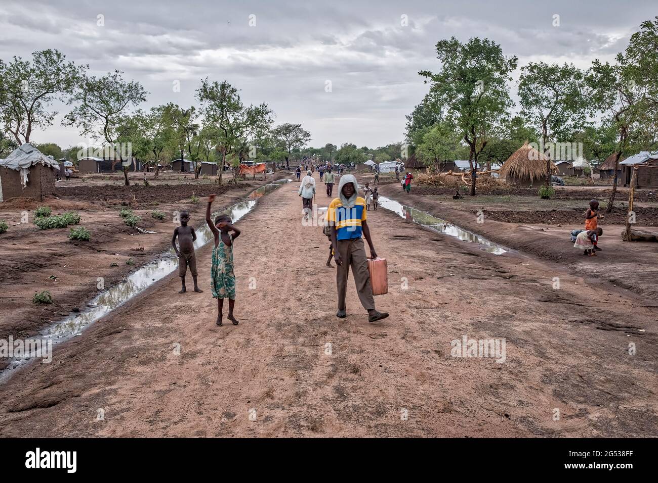 Bidibidi, Morobi, refugee camp, Uganda, Africa Stock Photo - Alamy