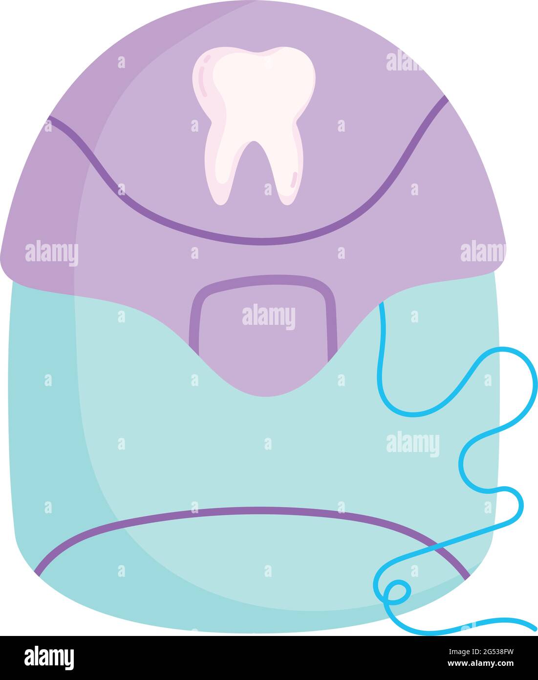 floss dental care Stock Vector Image & Art - Alamy