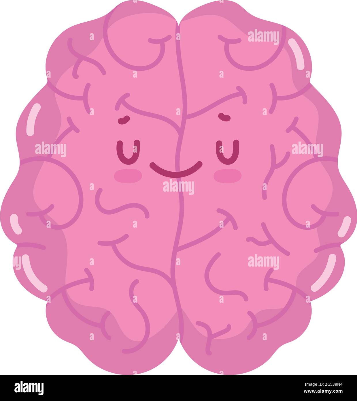 cartoon human brain Stock Vector Image & Art - Alamy
