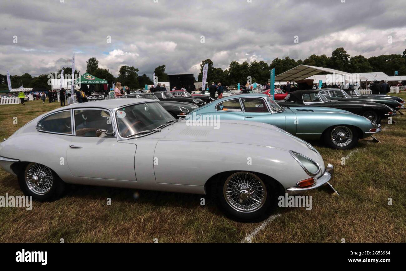 London, UK. 25th June, 2021. The London Classic Car Show comes to Syon ...