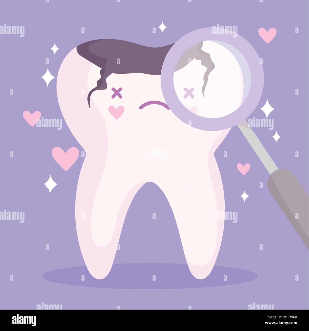broken tooth cute Stock Vector Image & Art - Alamy