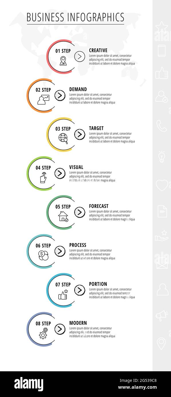 8 Element Infographic