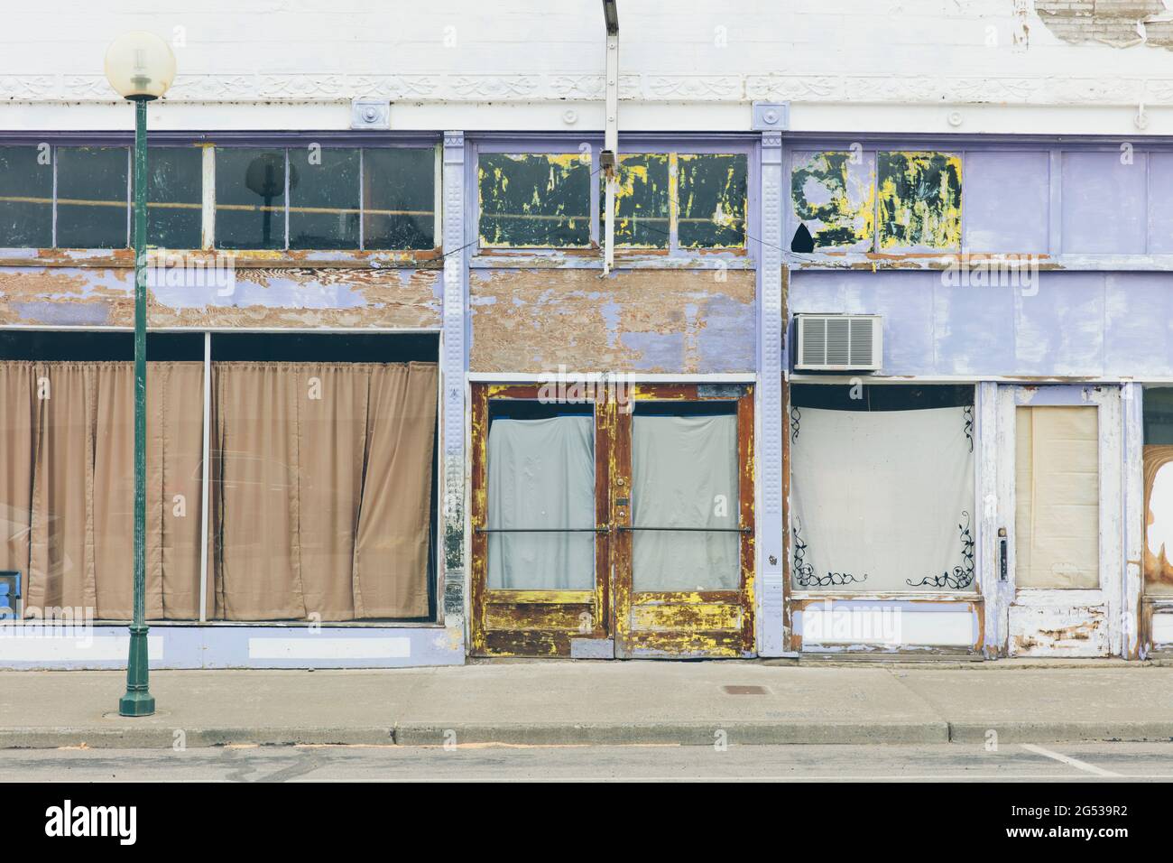 Boarded Up Windows Store