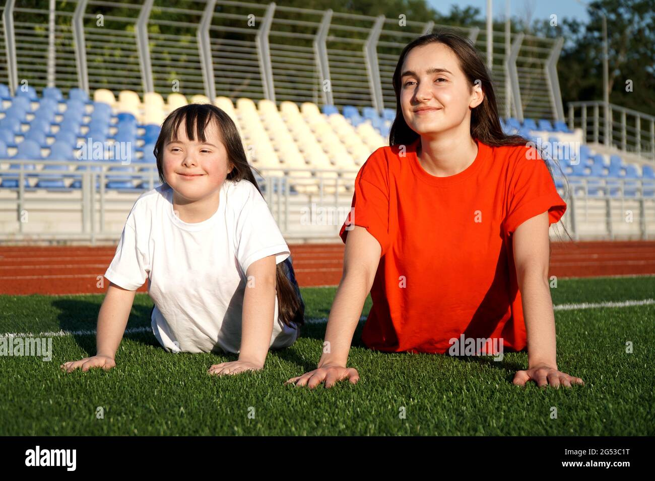 Girl football coach hi-res stock photography and images - Alamy