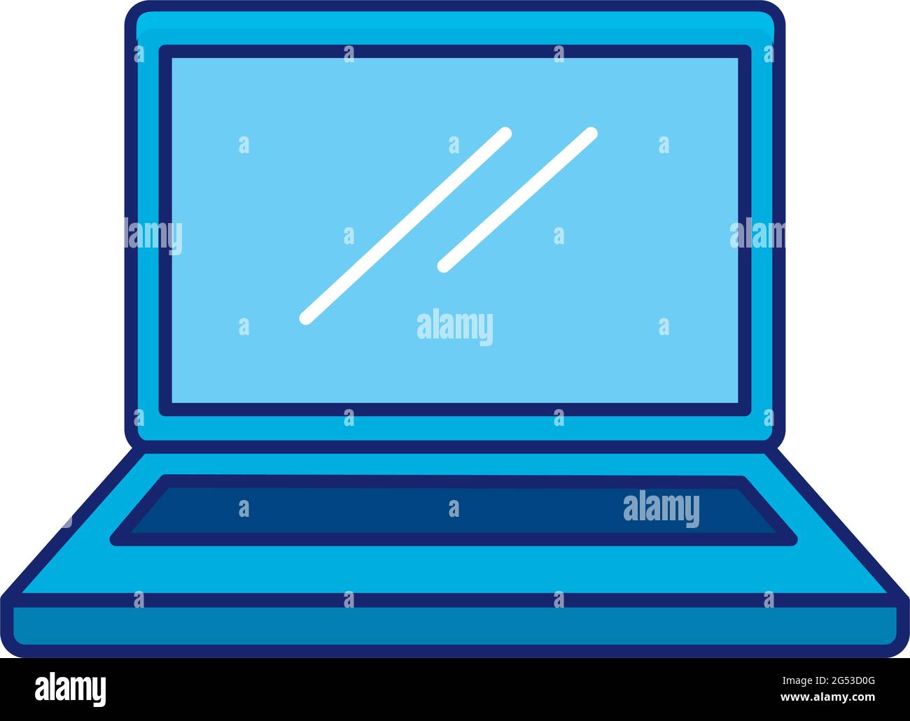Digital and technology laptop icon Stock Vector Image & Art - Alamy