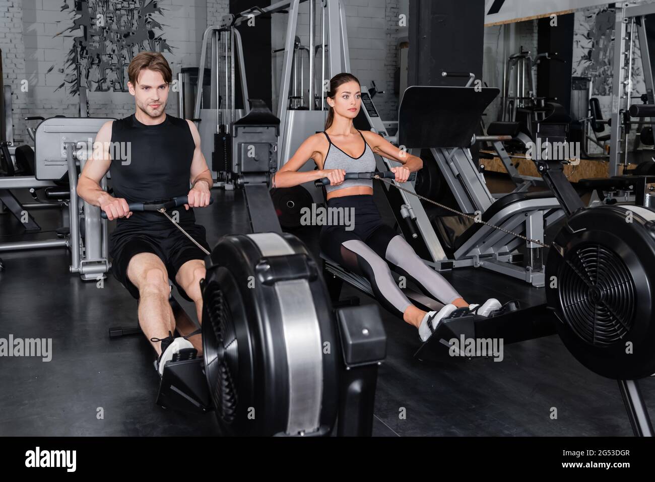 Pull on exercise rope hi-res stock photography and images - Alamy