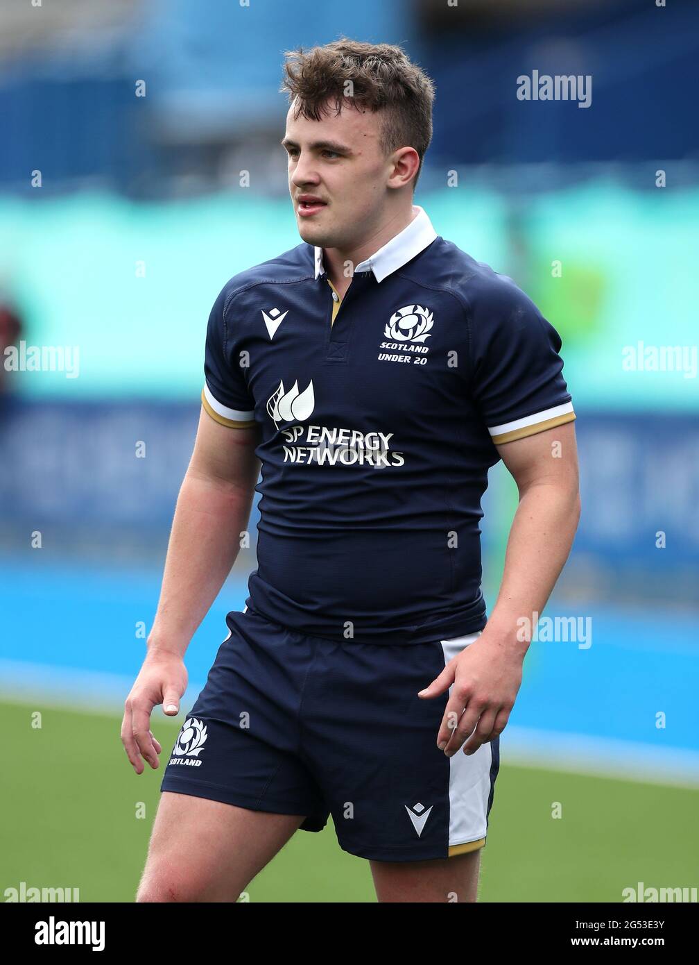 Scotland's Michael Gray during the Under 20s Six Nations match at ...