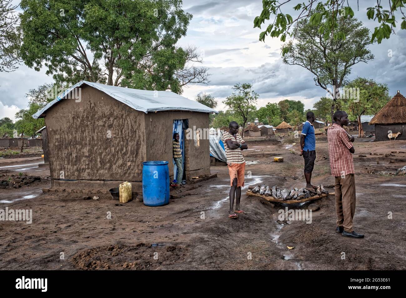 Bidibidi, Morobi, refugee camp, Uganda, Africa Stock Photo - Alamy