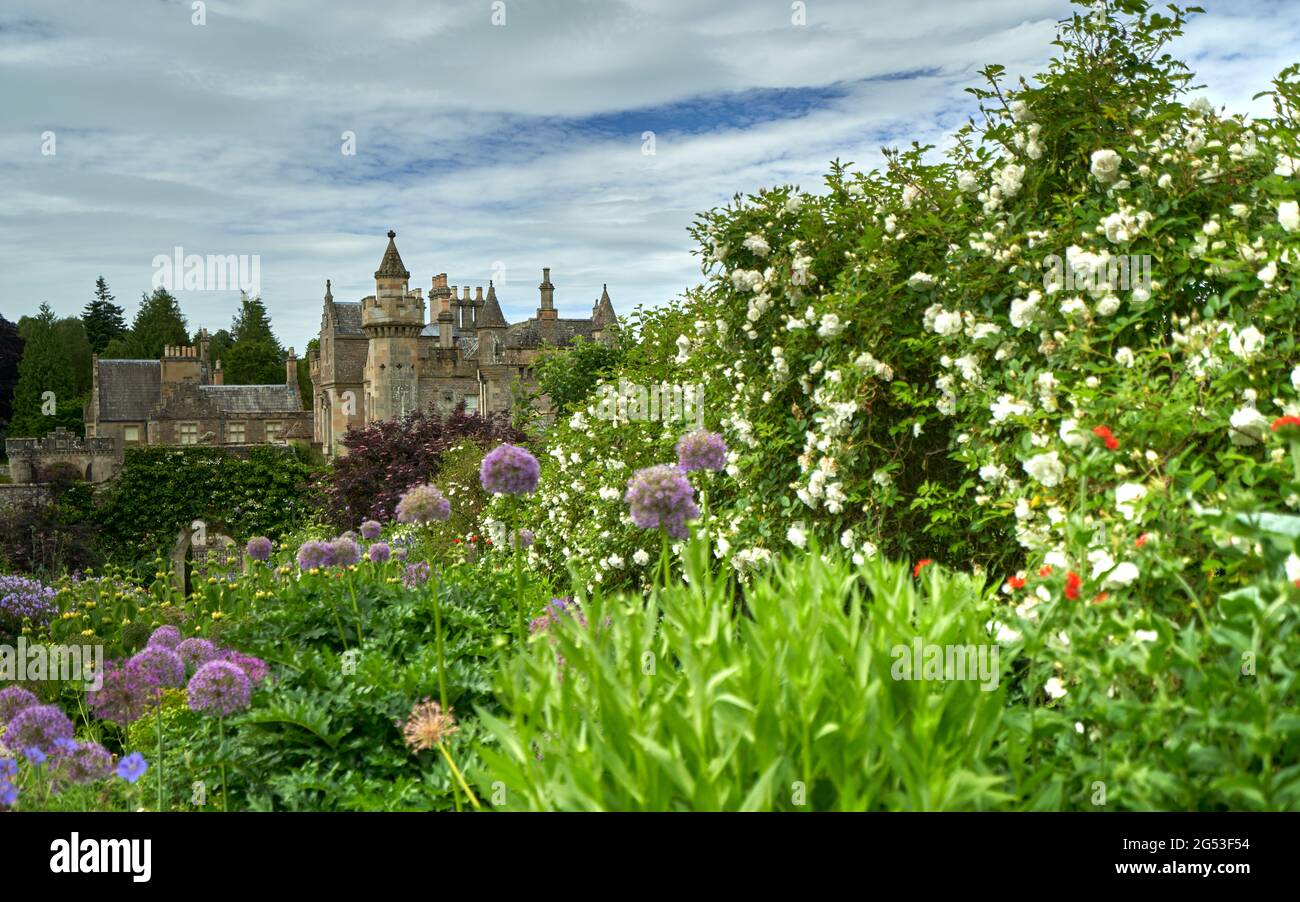Abbotsford house walled garden hi-res stock photography and images - Alamy