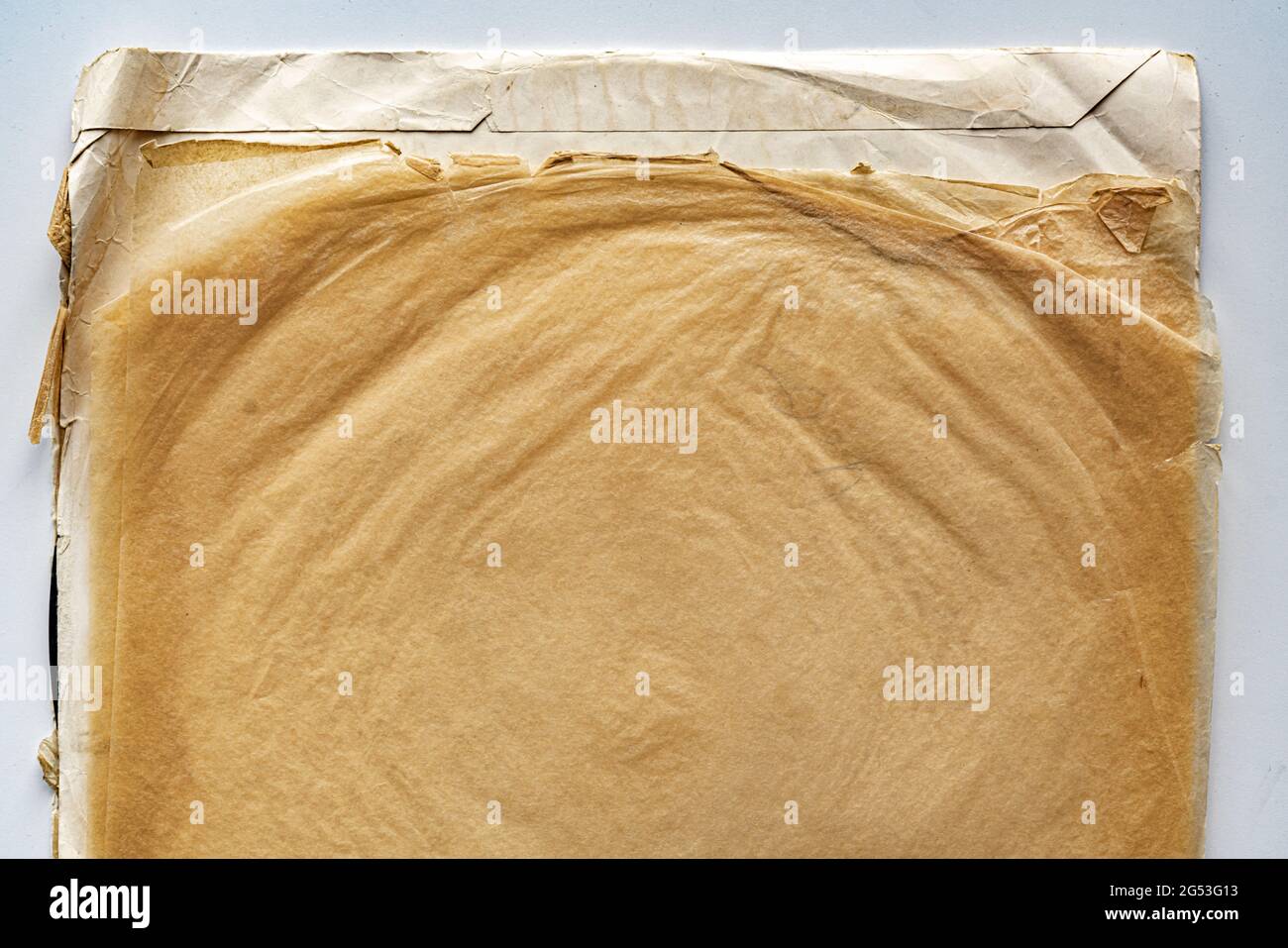 old piece of crumpled ancient paper isolated texture Stock Photo - Alamy