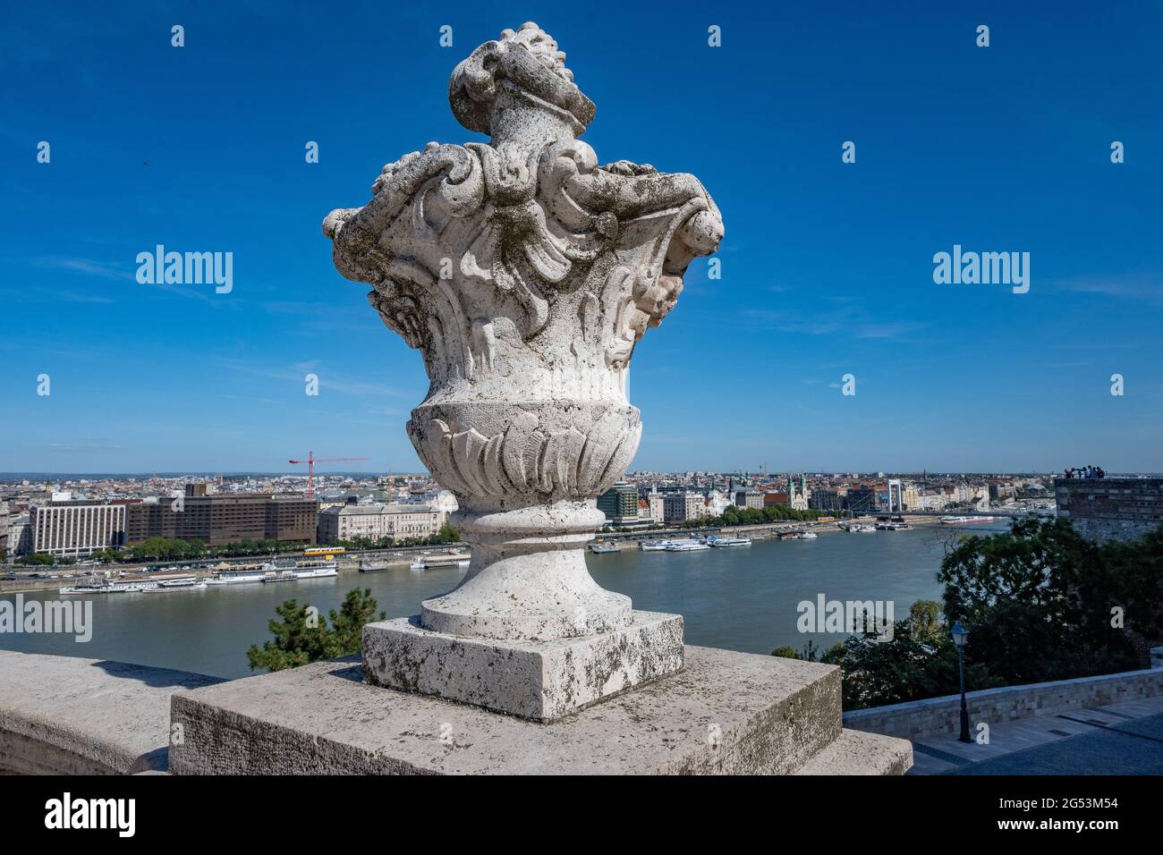Hungary - Budapest - Buda Castle - Statue Stock Photo - Alamy